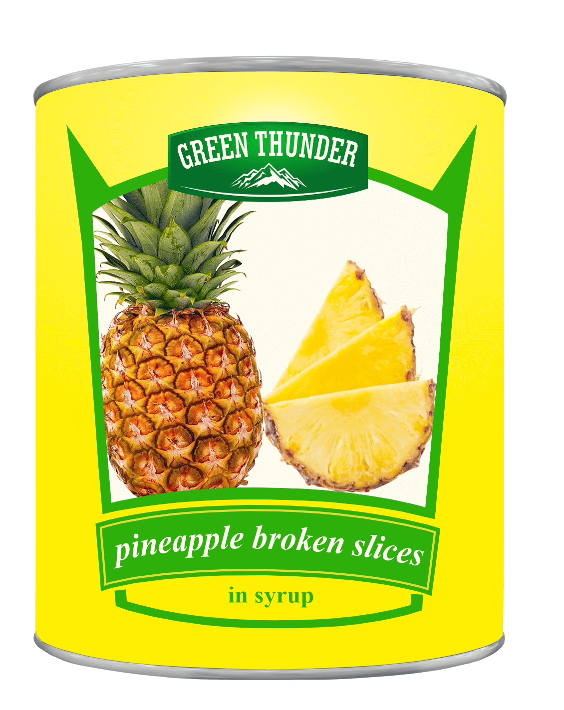 CANNED PINEAPPLE - Green Thunder CO.,LTD
